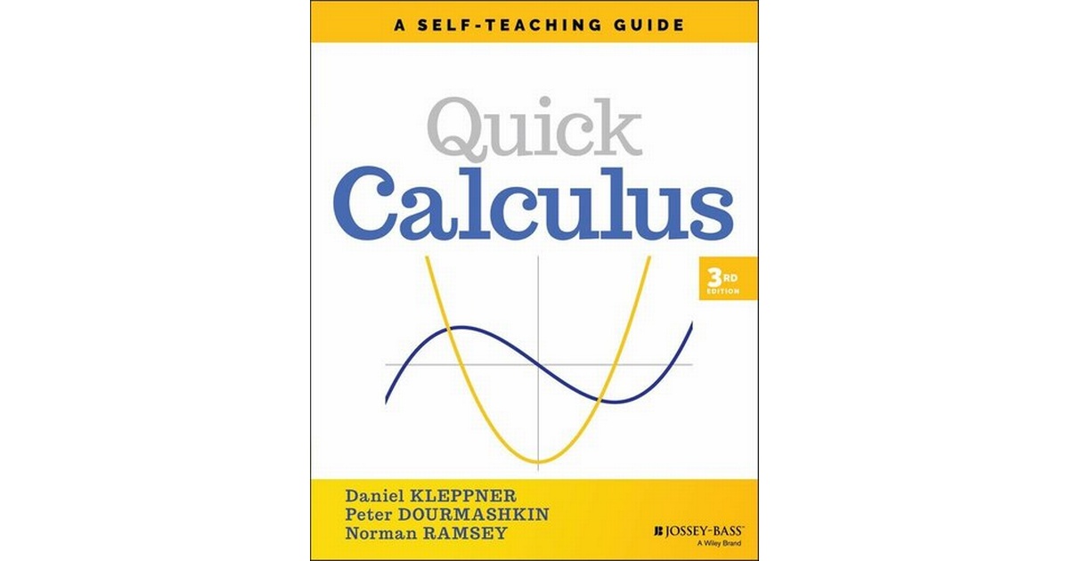 Quick Calculus | Kleppner / Dourmashkin / Ramsey | 3. Auflage | 2022