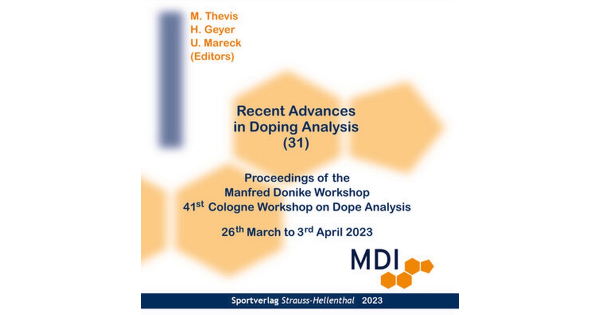 Recent Advances in Doping Analysis (31)… - Mario Thevis