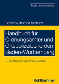 Handbuch für Ordnungsämter und Ortspoli… - Steinhorst - Schweitzer Fachinformationen